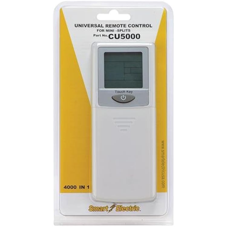 Smart Electric CU5000 Control Remoto Universal para 4.000 Modelos Mini ...