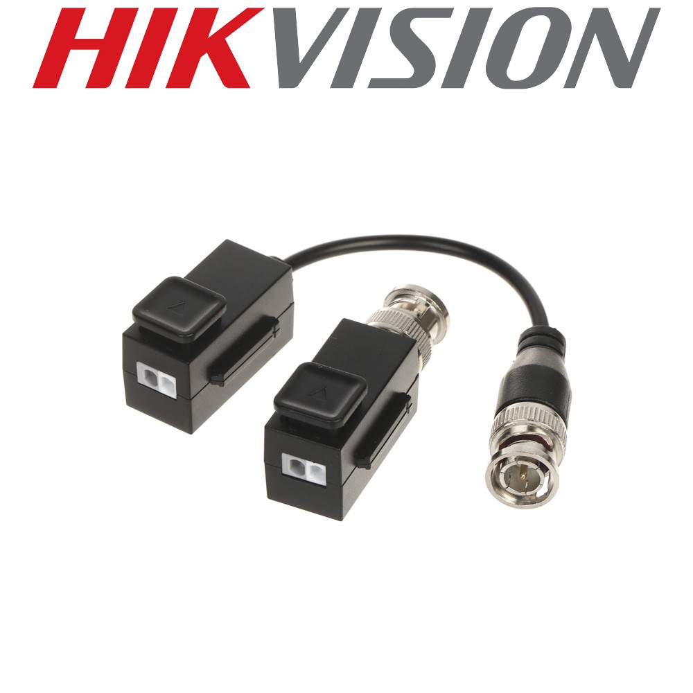 Kit 10 Video Balun Pasivo Hikvision DS-1H18S/E(C) - Systech Solutions ...